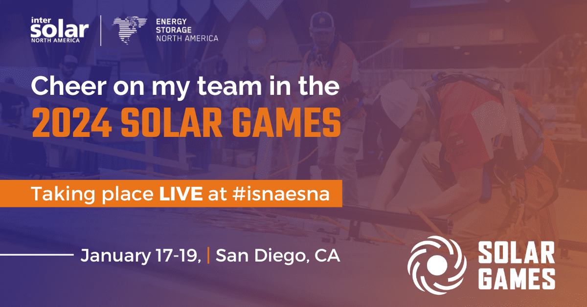 Solar Games and ISNAESNA 2024 - Northwest Electric & Solar